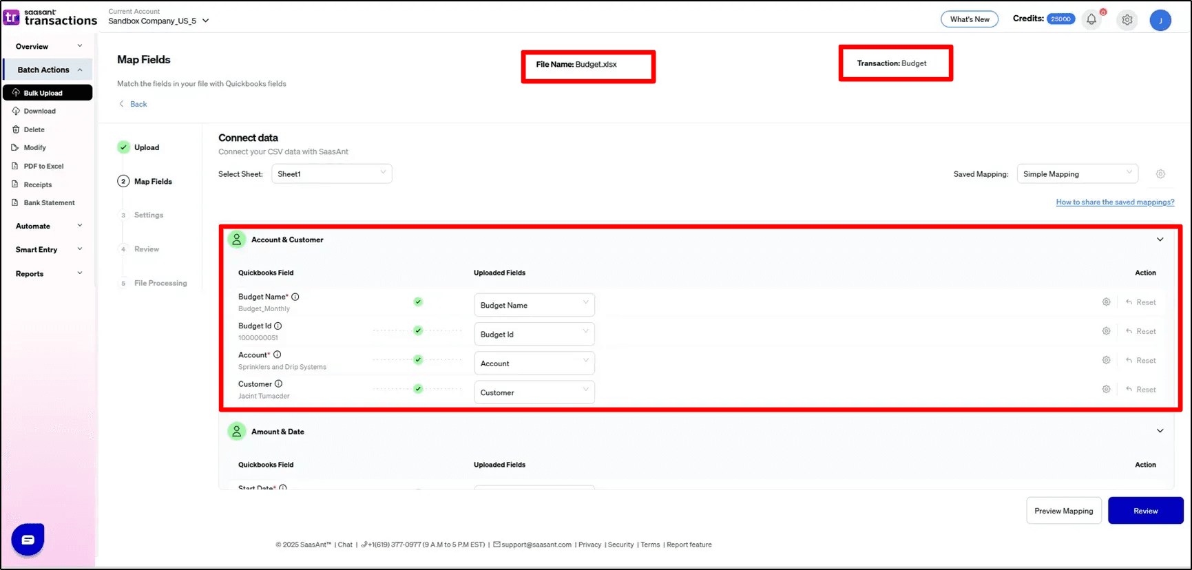 How to Import Budget into QuickBooks Online