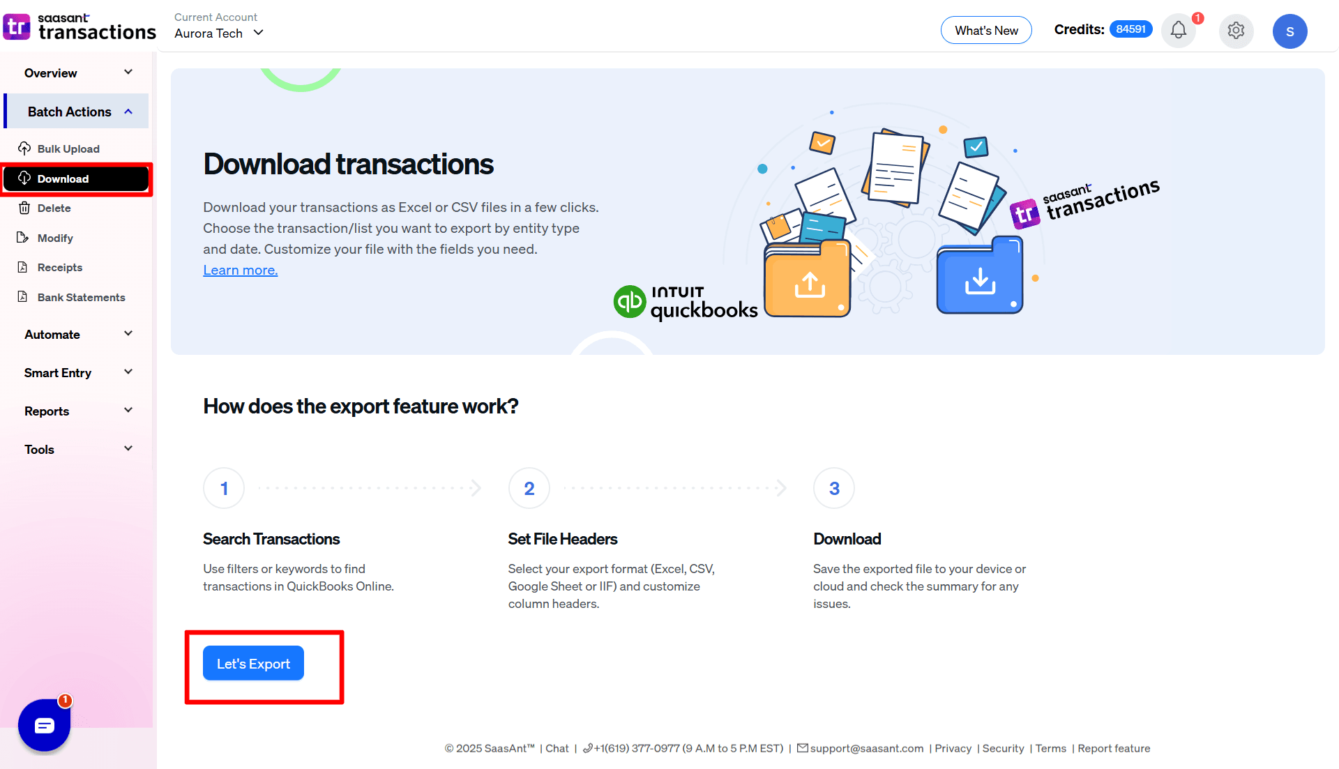 How to Export General Ledger in QuickBooks Online