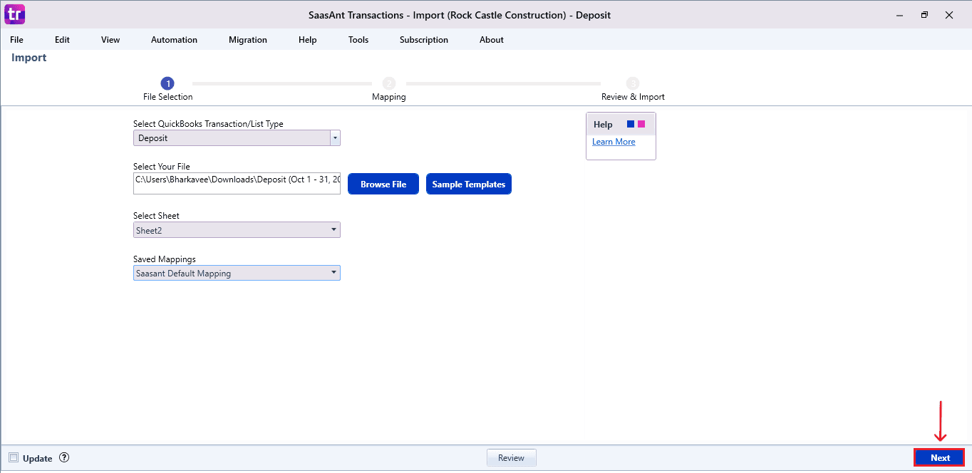 How to Import Deposits in QuickBooks Desktop