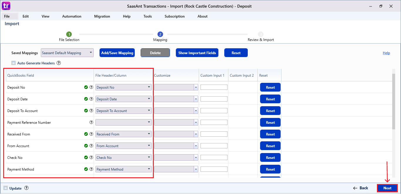 How to Import Deposits in QuickBooks Desktop