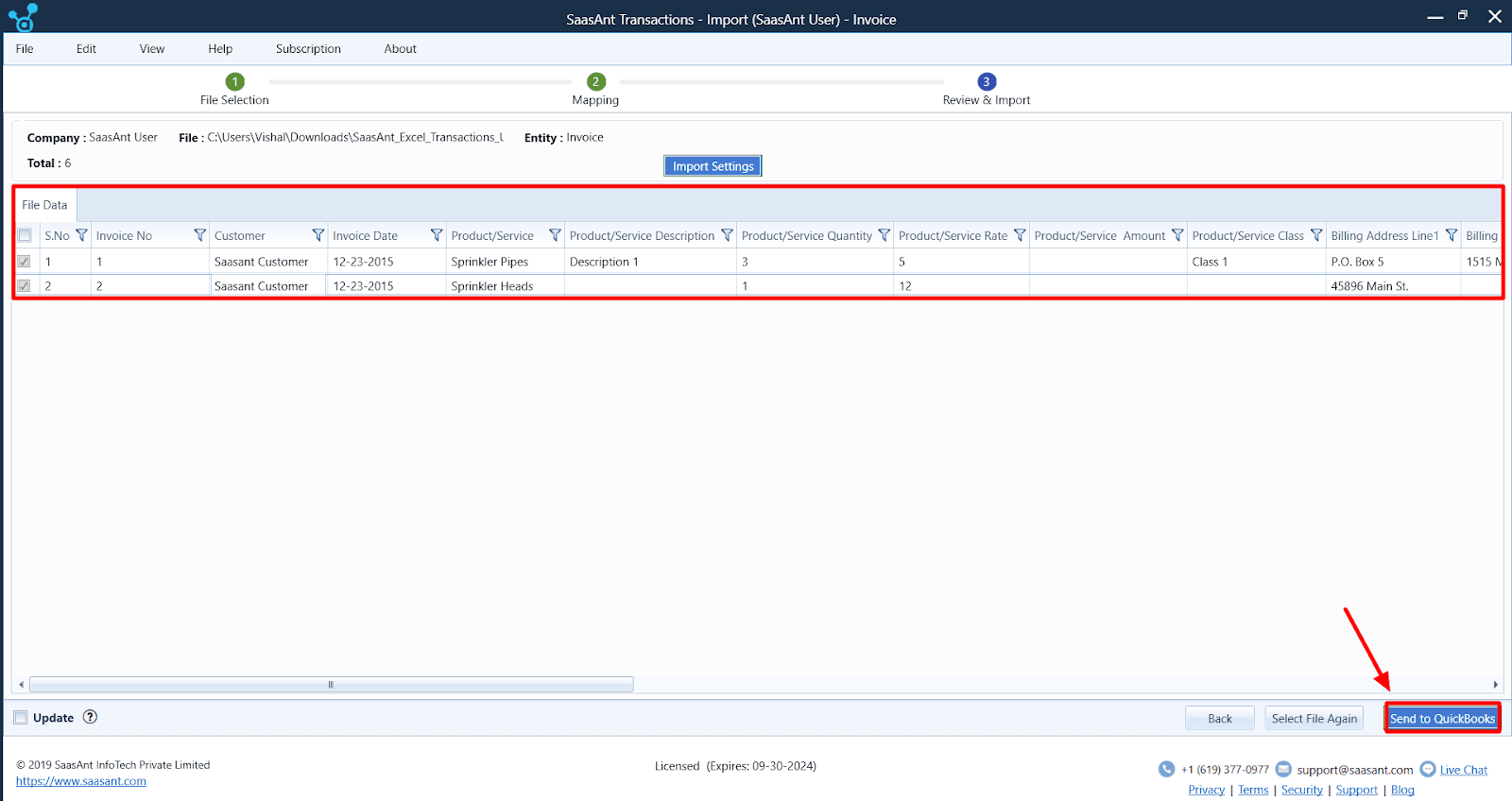 How to Import Invoices into QuickBooks Enterprise?