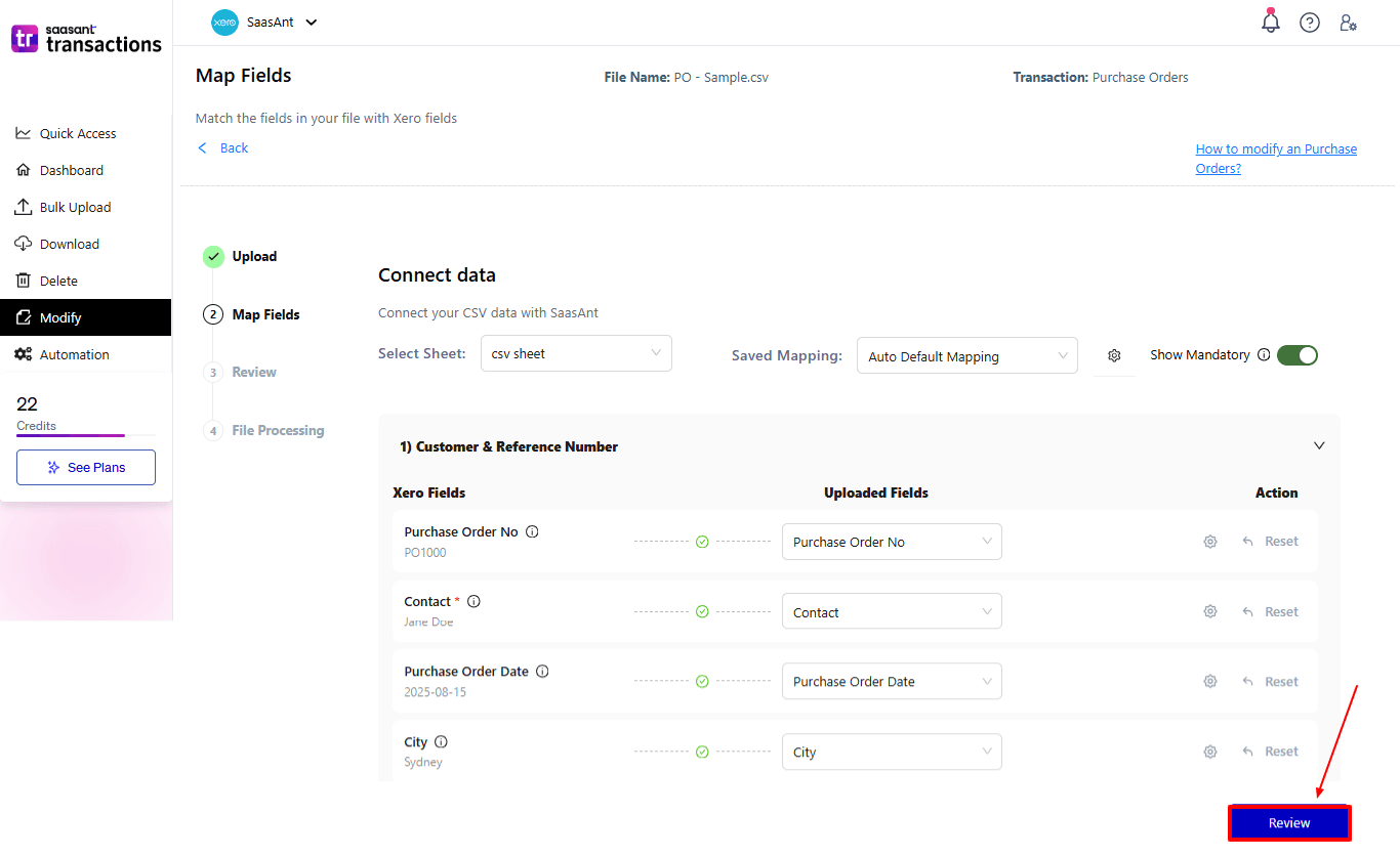 How to Edit Purchase Orders in Xero
