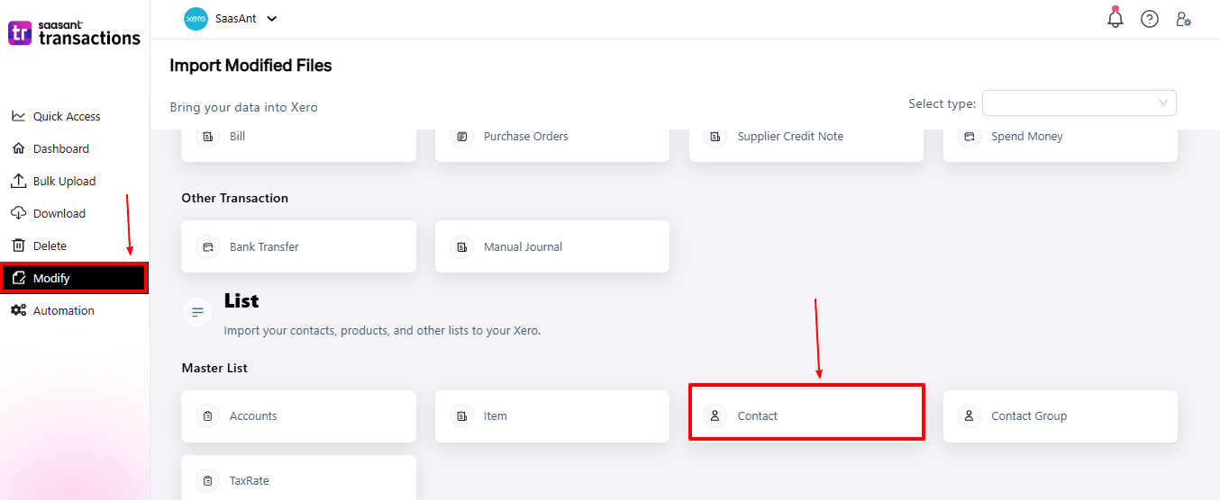 How to Edit Contacts in Xero