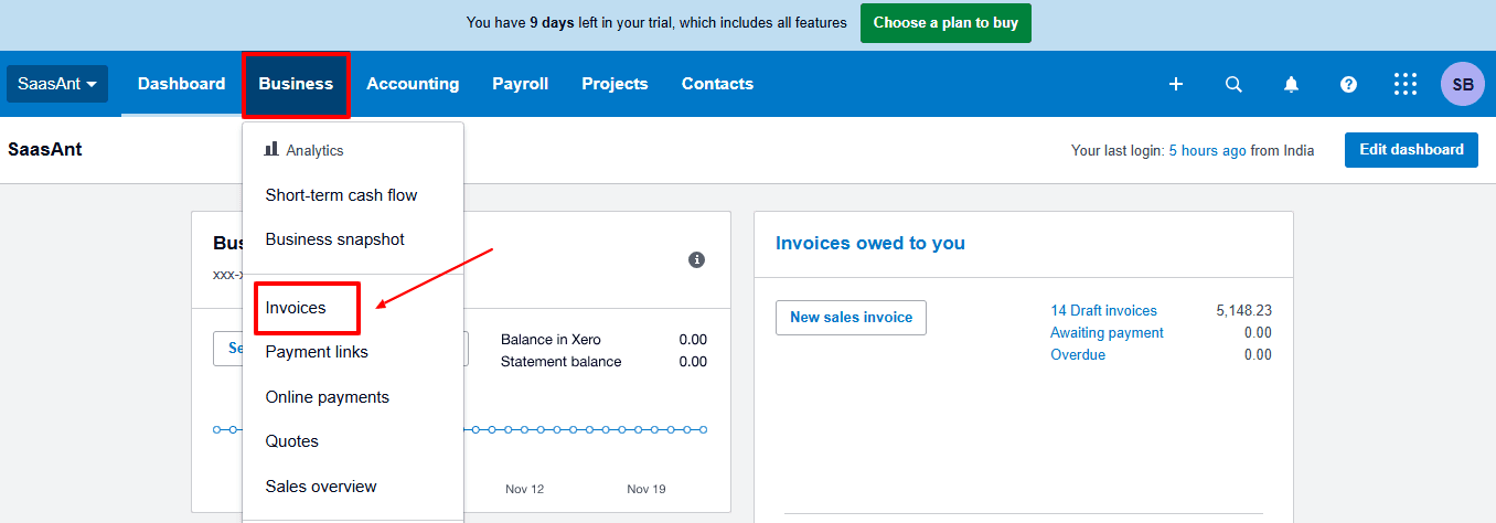 How to Edit an Invoice in Xero?