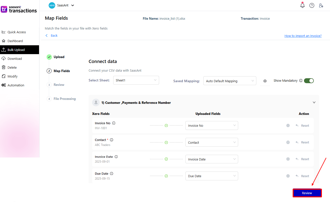 How To Import Data Into Xero