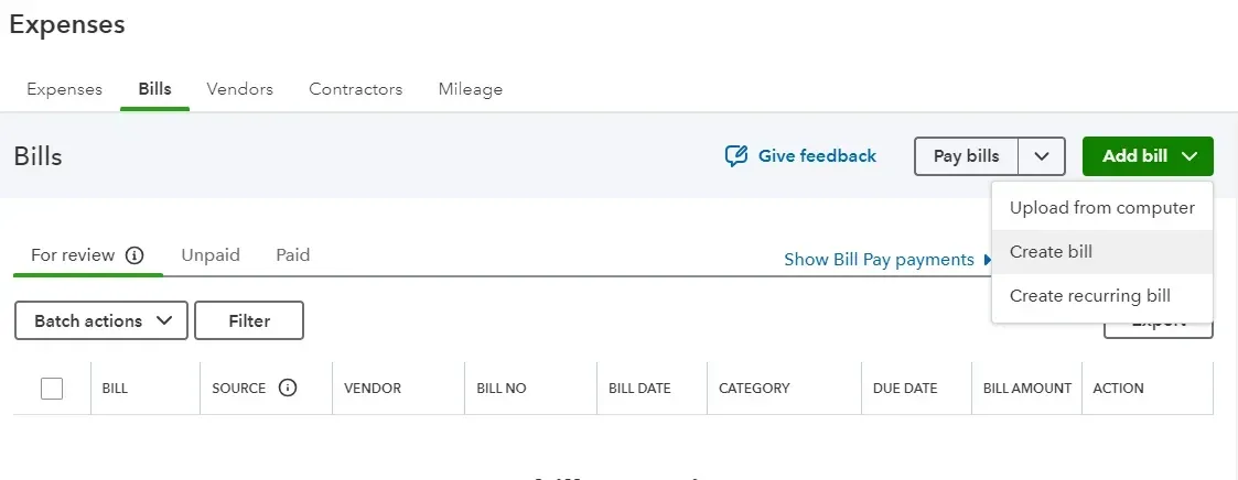 How to Enter Bills in QuickBooks Online: Step-by-Step Guide