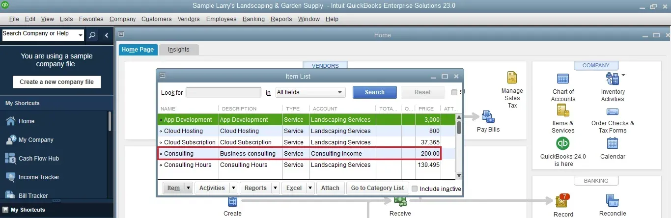 How to Import Item List into QuickBooks Desktop