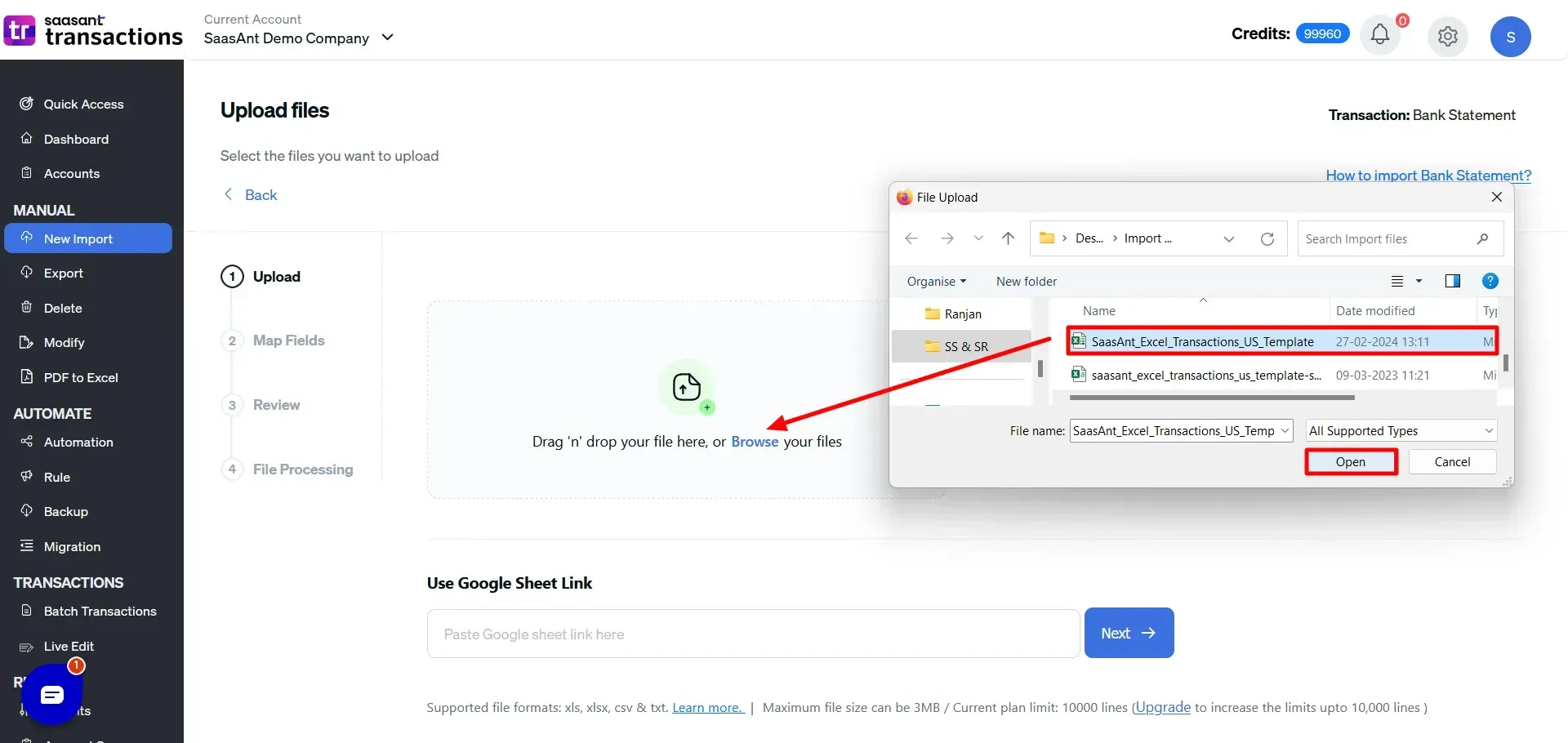 Importing Bank Transactions Into Quickbooks Online The Process 
