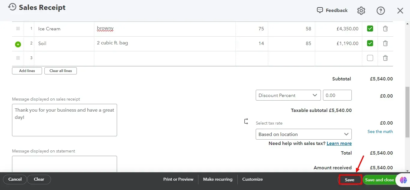 QuickBooks Sales Receipt: Step-by-Step Guide to Creating and Managing Sales Receipts